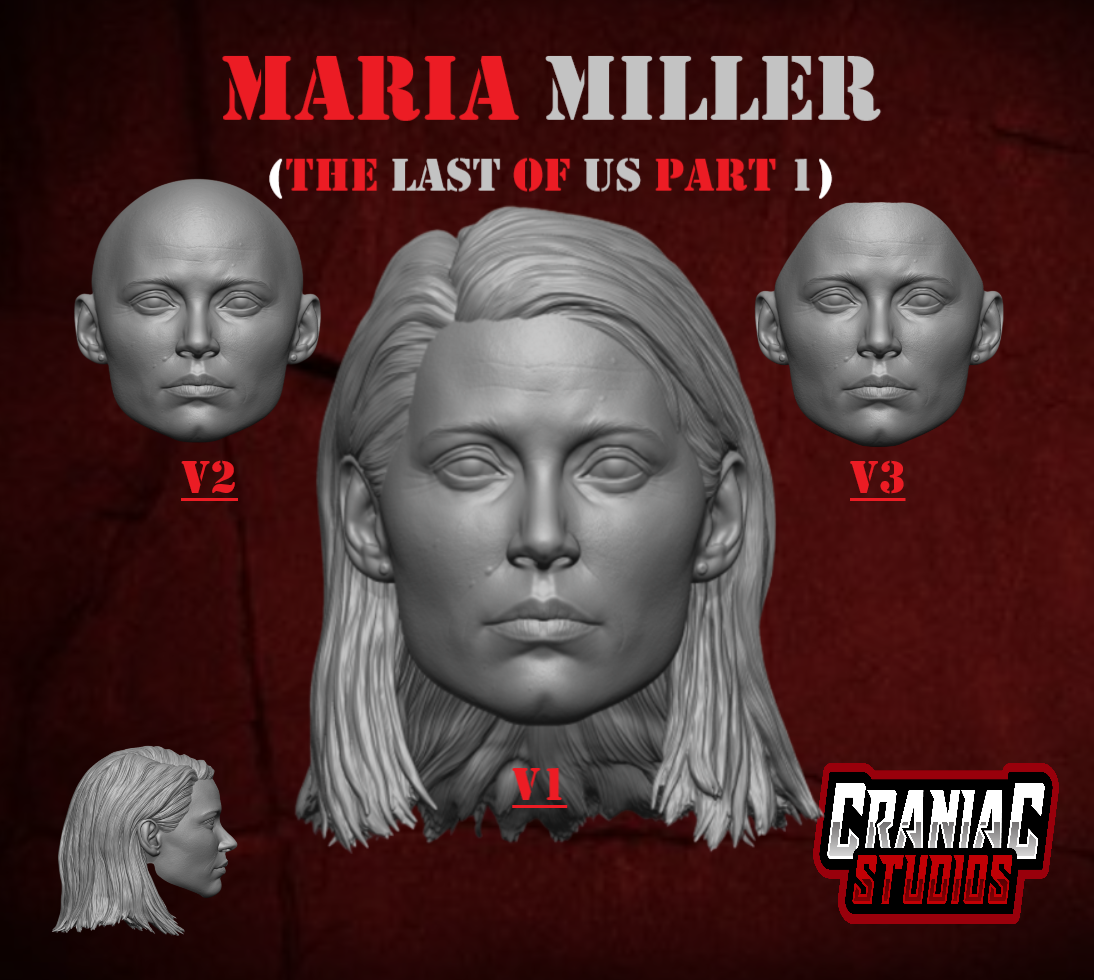 Maria Miller (TLOU P1) – Craniac Studios LLC