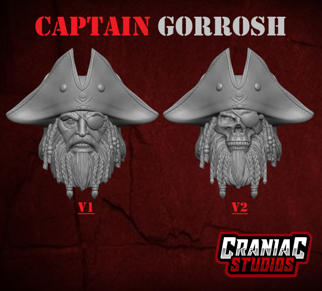 Captain Gorrosh – Craniac Studios LLC