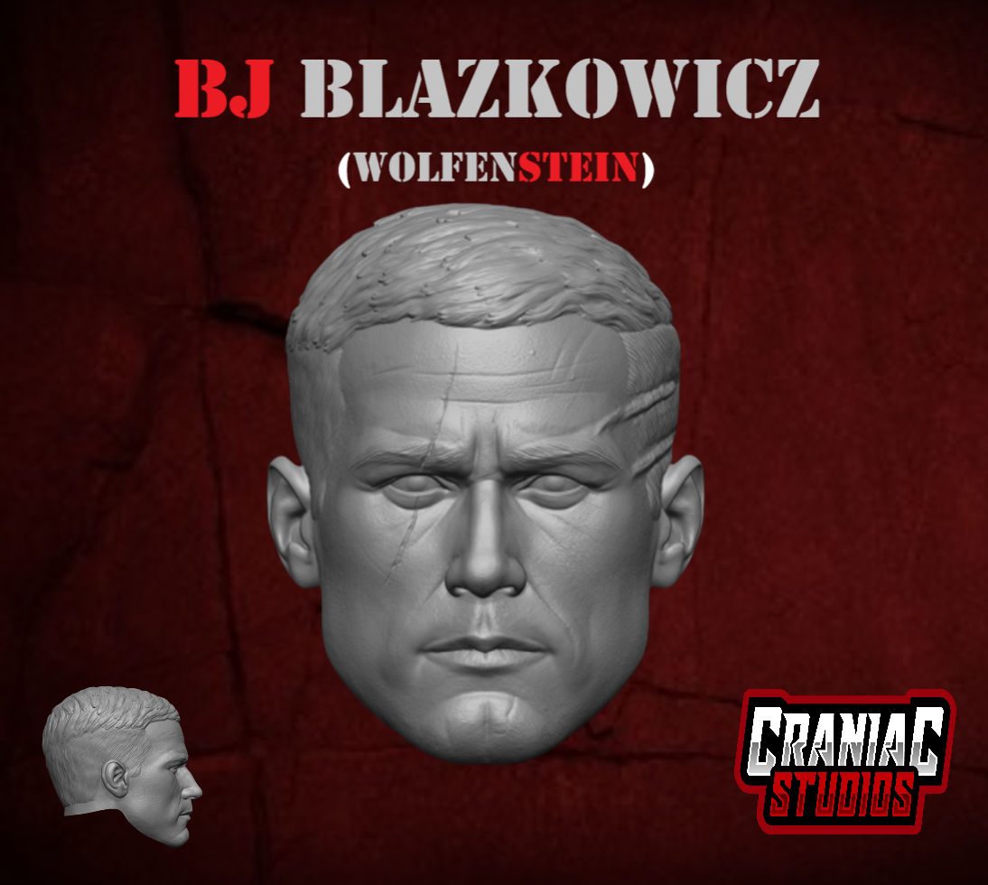 BJ Blazkowicz (Wolfenstein) – Craniac Studios LLC