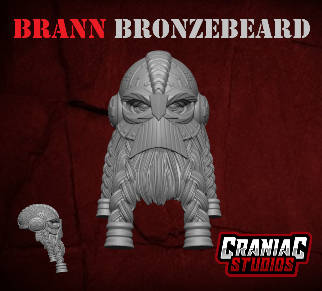 Brann Bronzebeard – Craniac Studios LLC