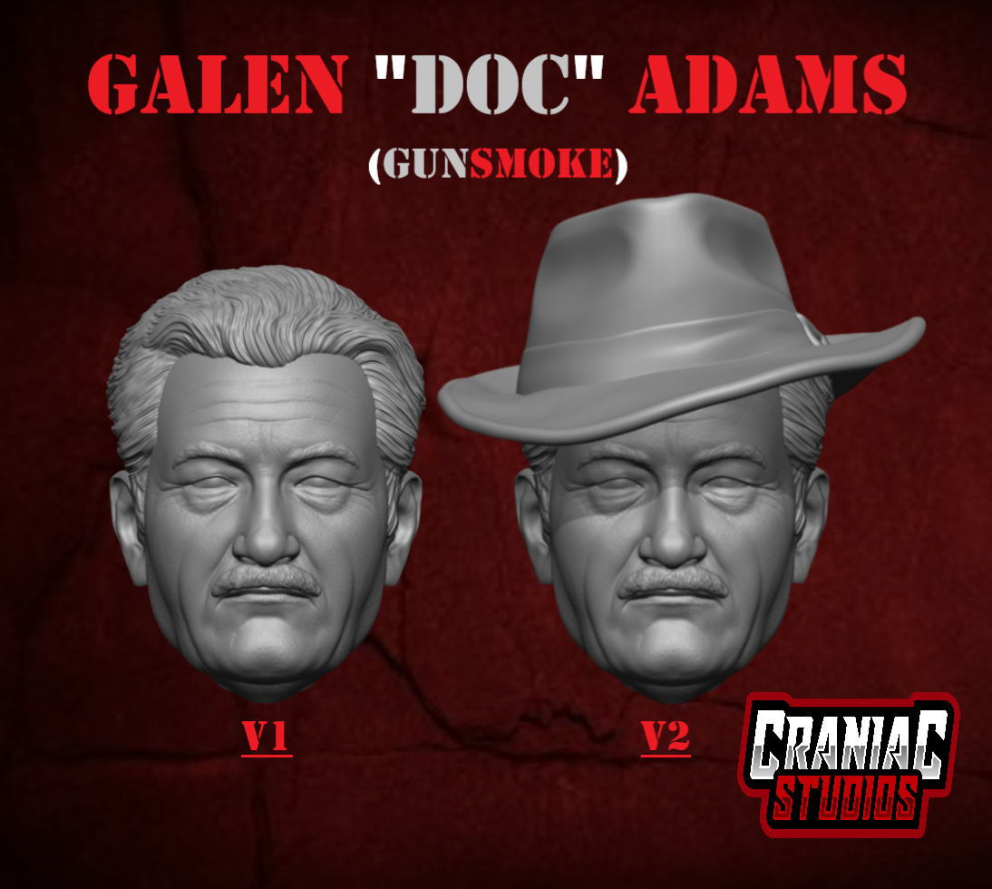 Galen "Doc" Adams (Gunsmoke) – Craniac Studios LLC