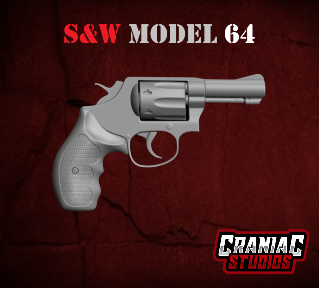 S&W Model 64 Revolver – Craniac Studios LLC