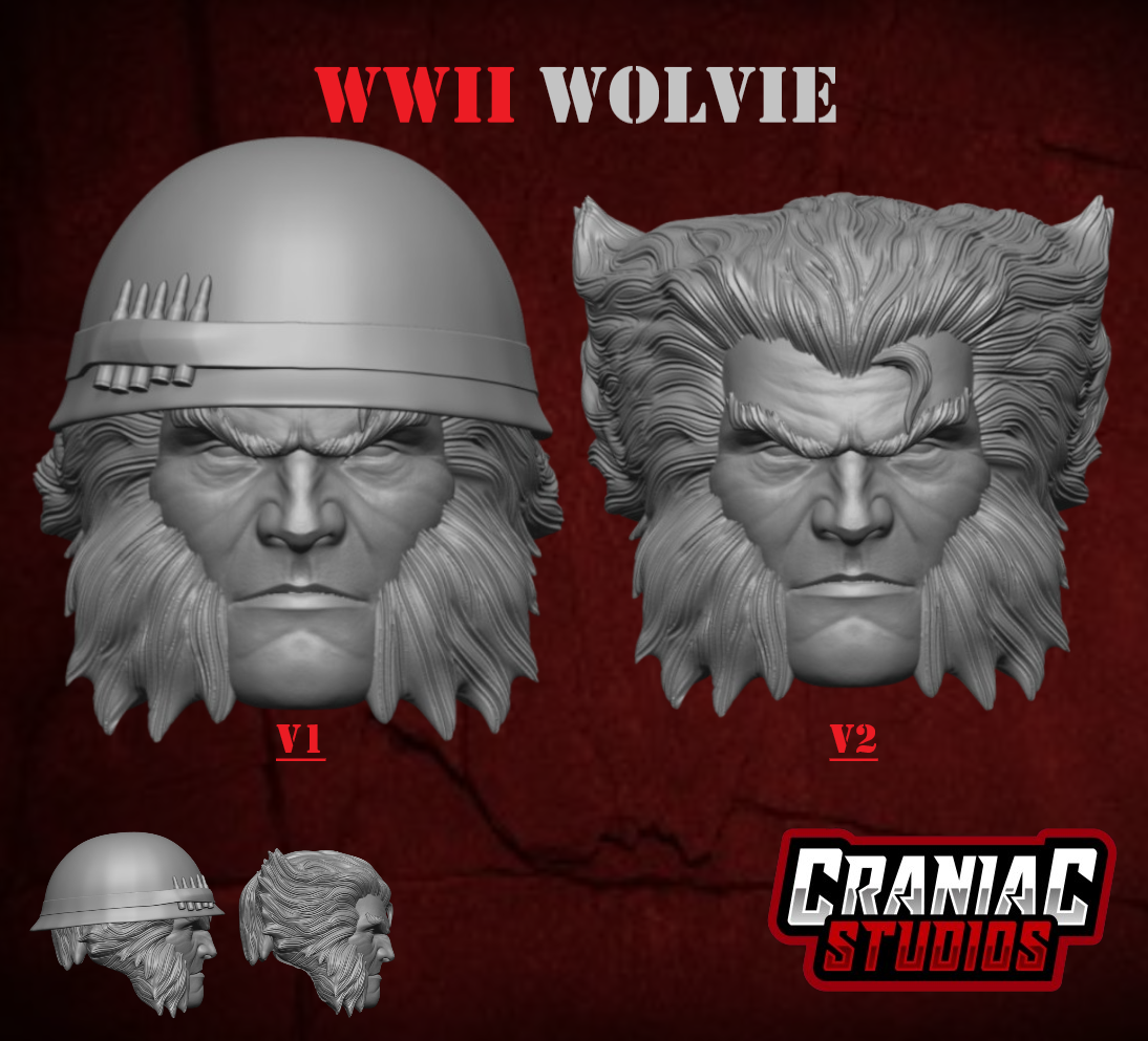 WWII Wolvie – Craniac Studios LLC