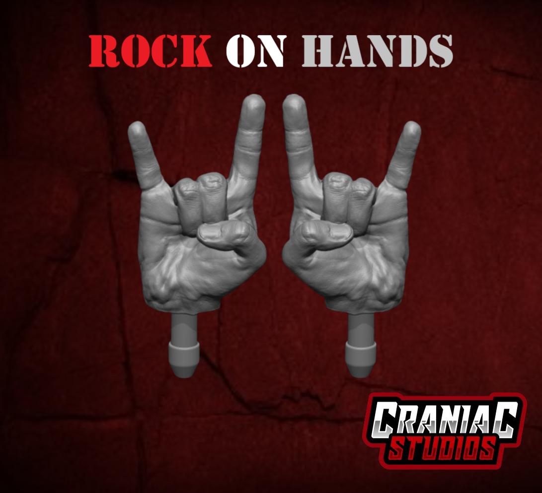 Rock On Hands – Craniac Studios LLC