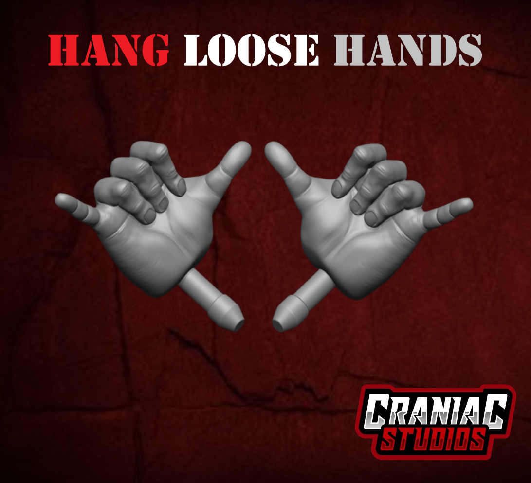 Hang Loose Hands – Craniac Studios LLC