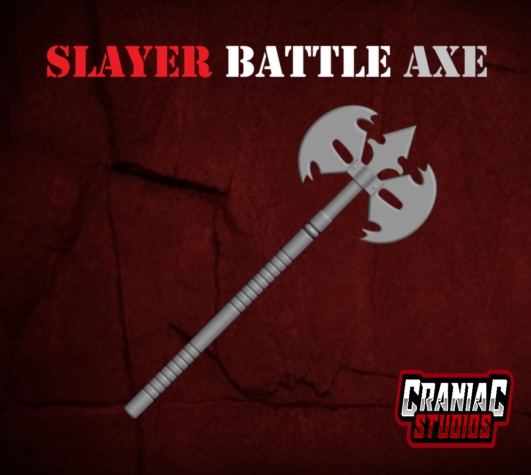 Slayer Battle Axe – Craniac Studios LLC